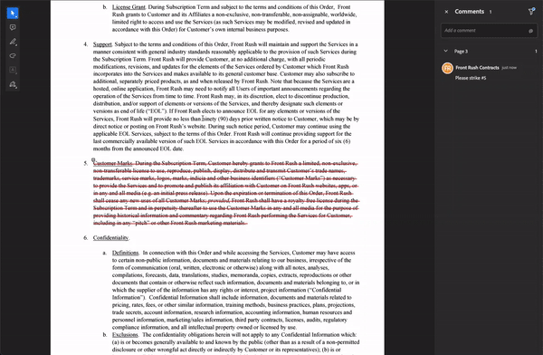 Front Rush Order Form - Using Adobe