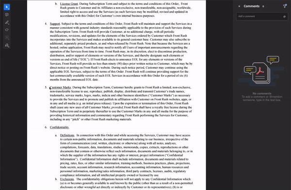 Front Rush Order Form - Using Adobe